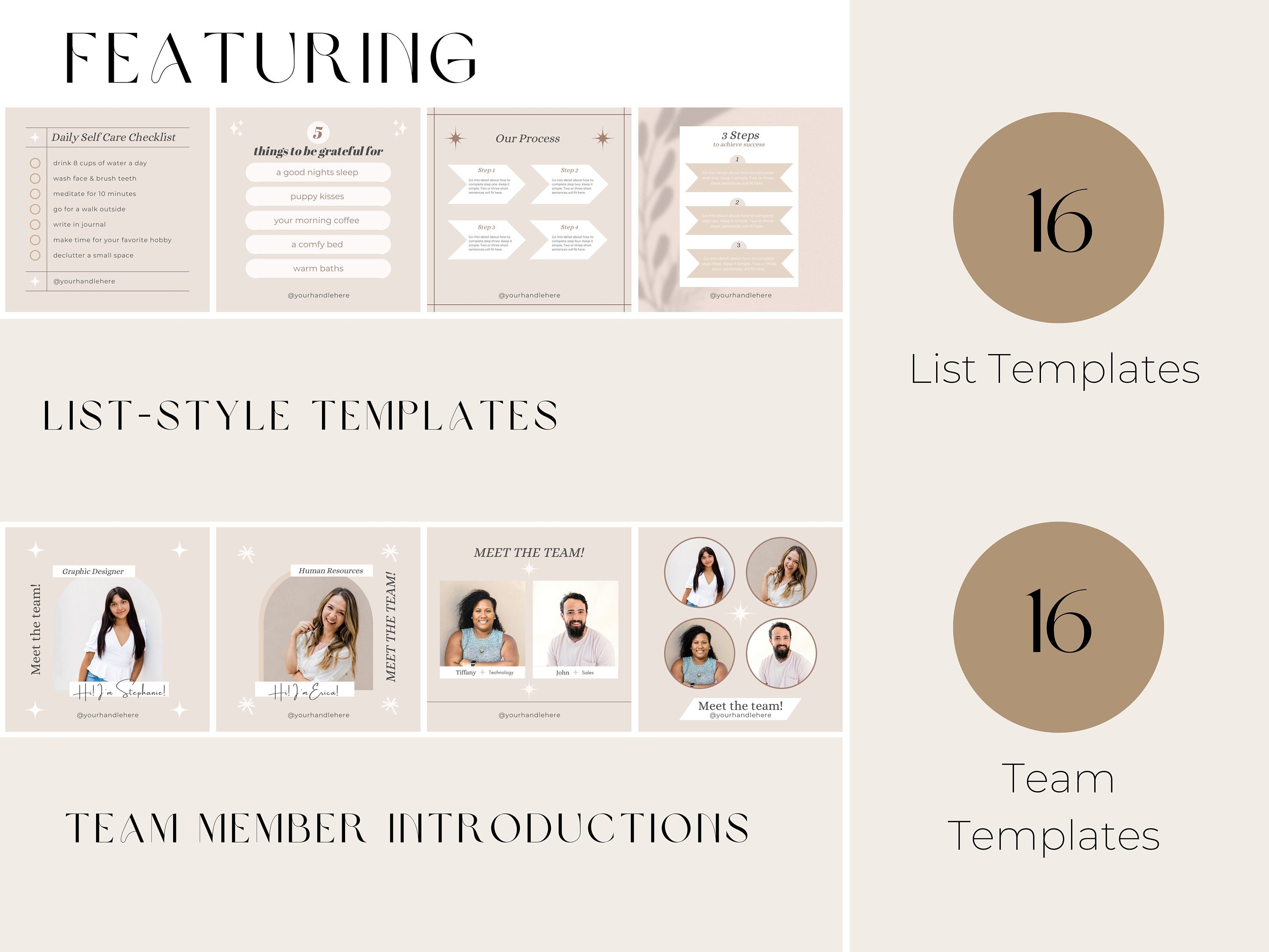 110 Minimal Instagram Templates Instagram Templates Canva Instagram ...