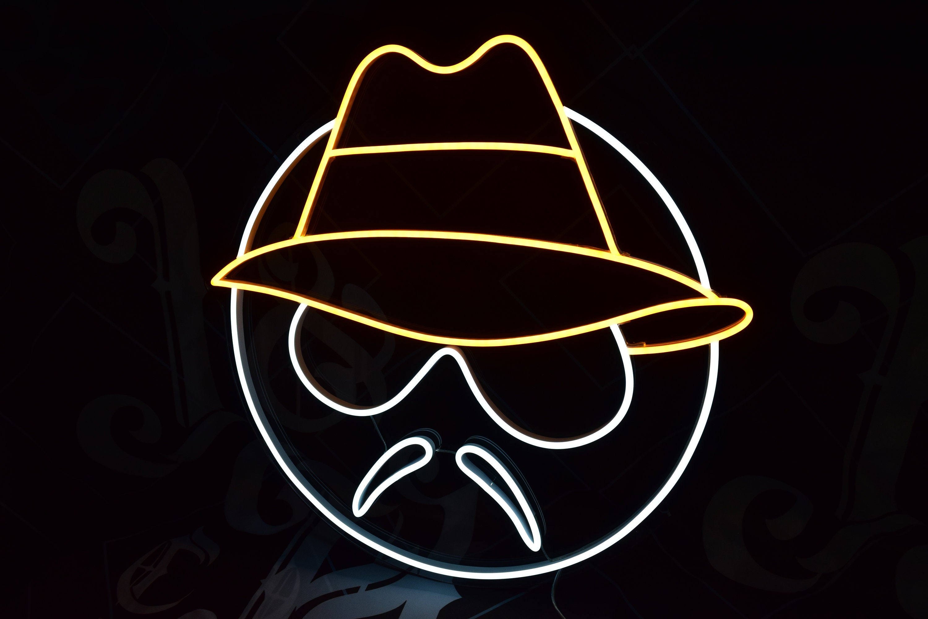 Lowrider LED Neon Sign multicolor-white/golden Yellow - Etsy