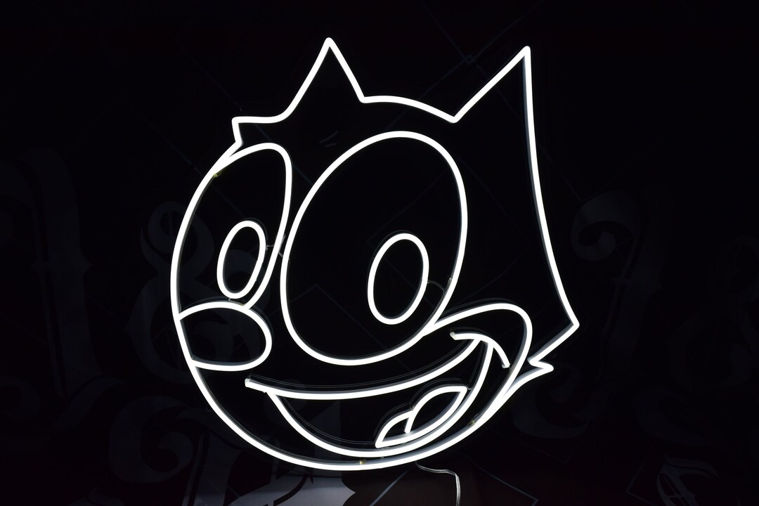 Felix LED Neon Sign (white) - Etsy