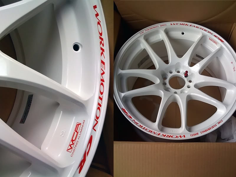 Work Cr-kai Wheel Decals - Etsy