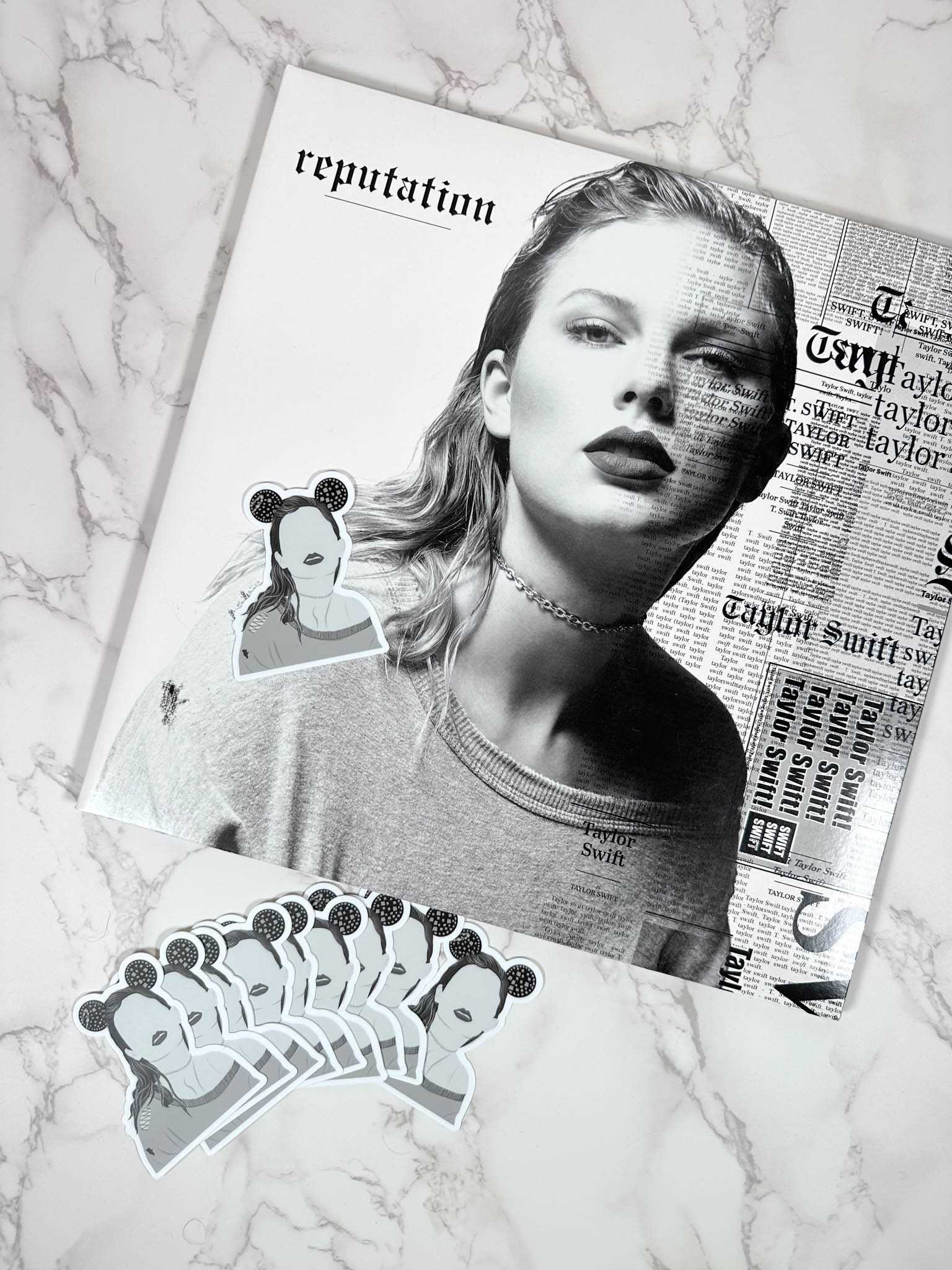 The Reputation Ears Disney Sticker Disney Taylor Sticker Taylor Sticker ...