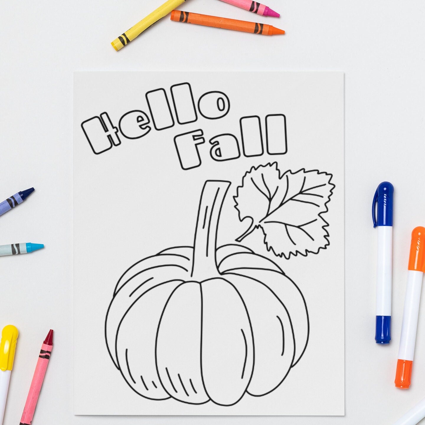 Fall Coloring Pages | Coloring Pages for Kids | Personalized Kids ...