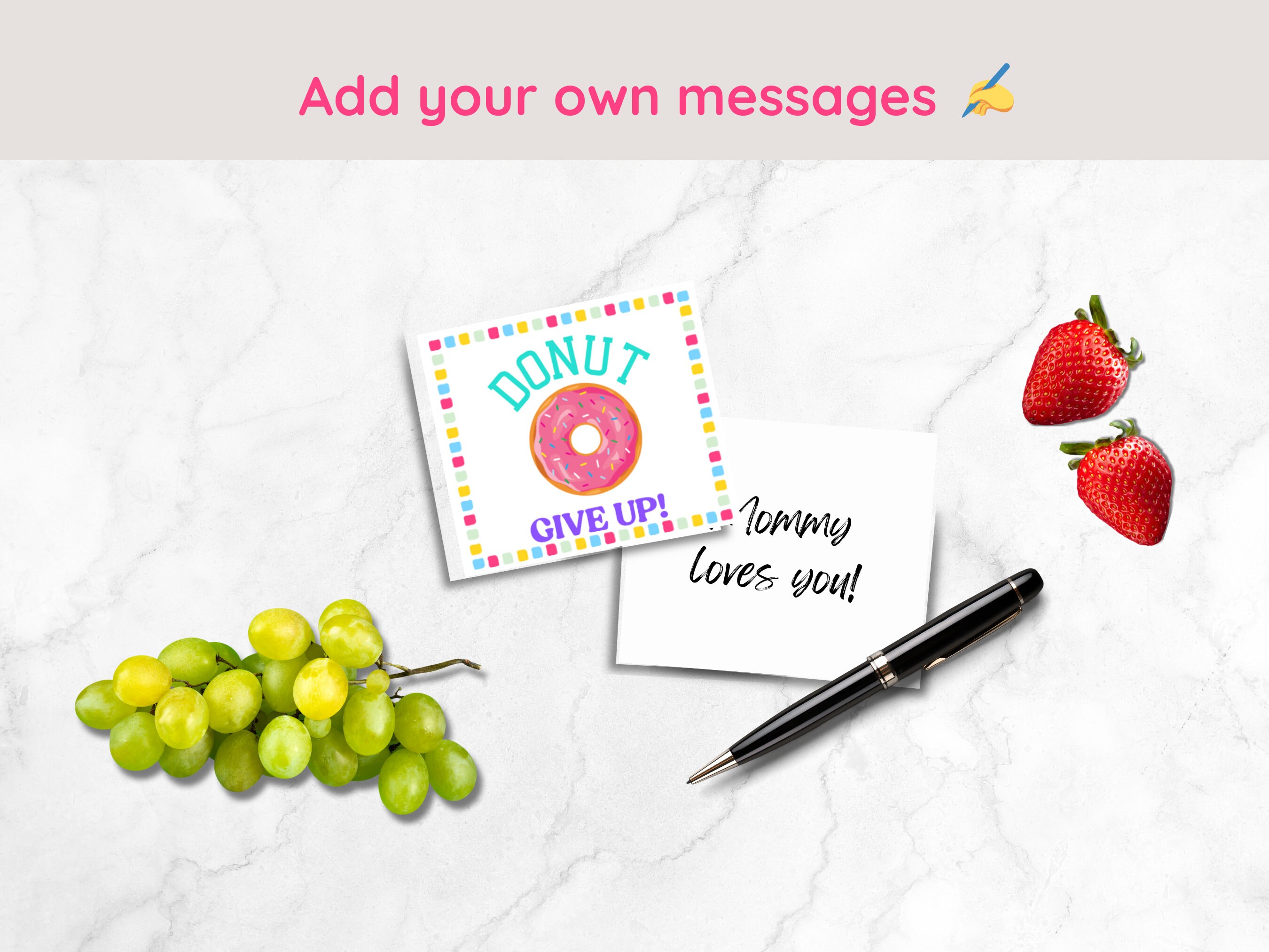 Lunch Notes Motivational Cards for Kids Lunch Box - Etsy