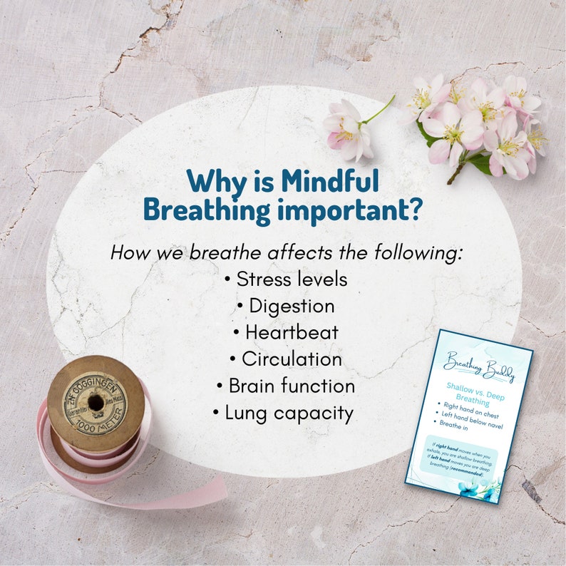 Mindfulness Cards Breathing Cards Meditation Cards Calm - Etsy