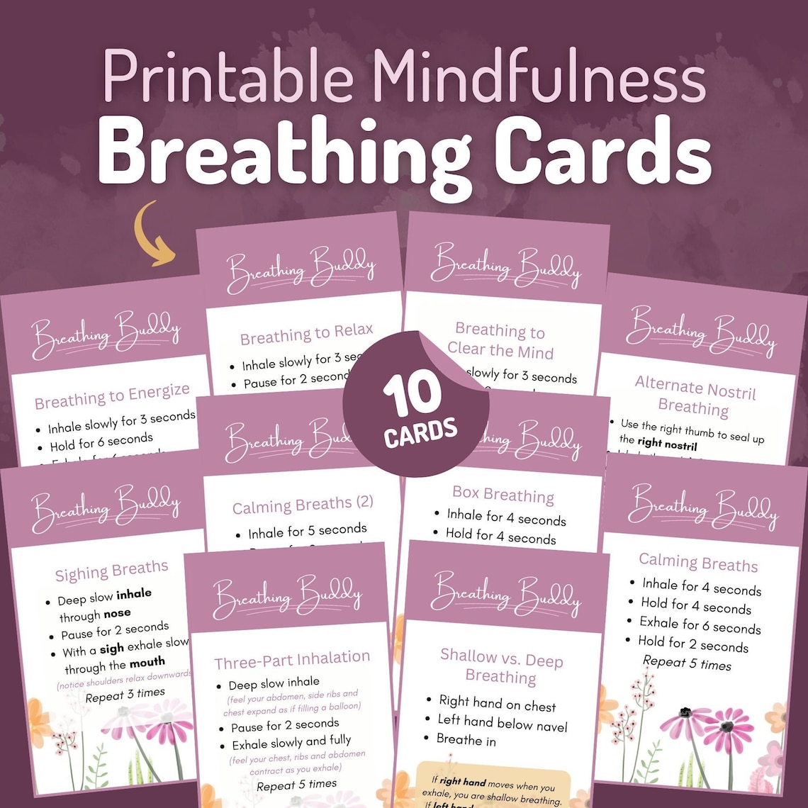 Printable Breathing Exercise Cards - prntbl.concejomunicipaldechinu.gov.co