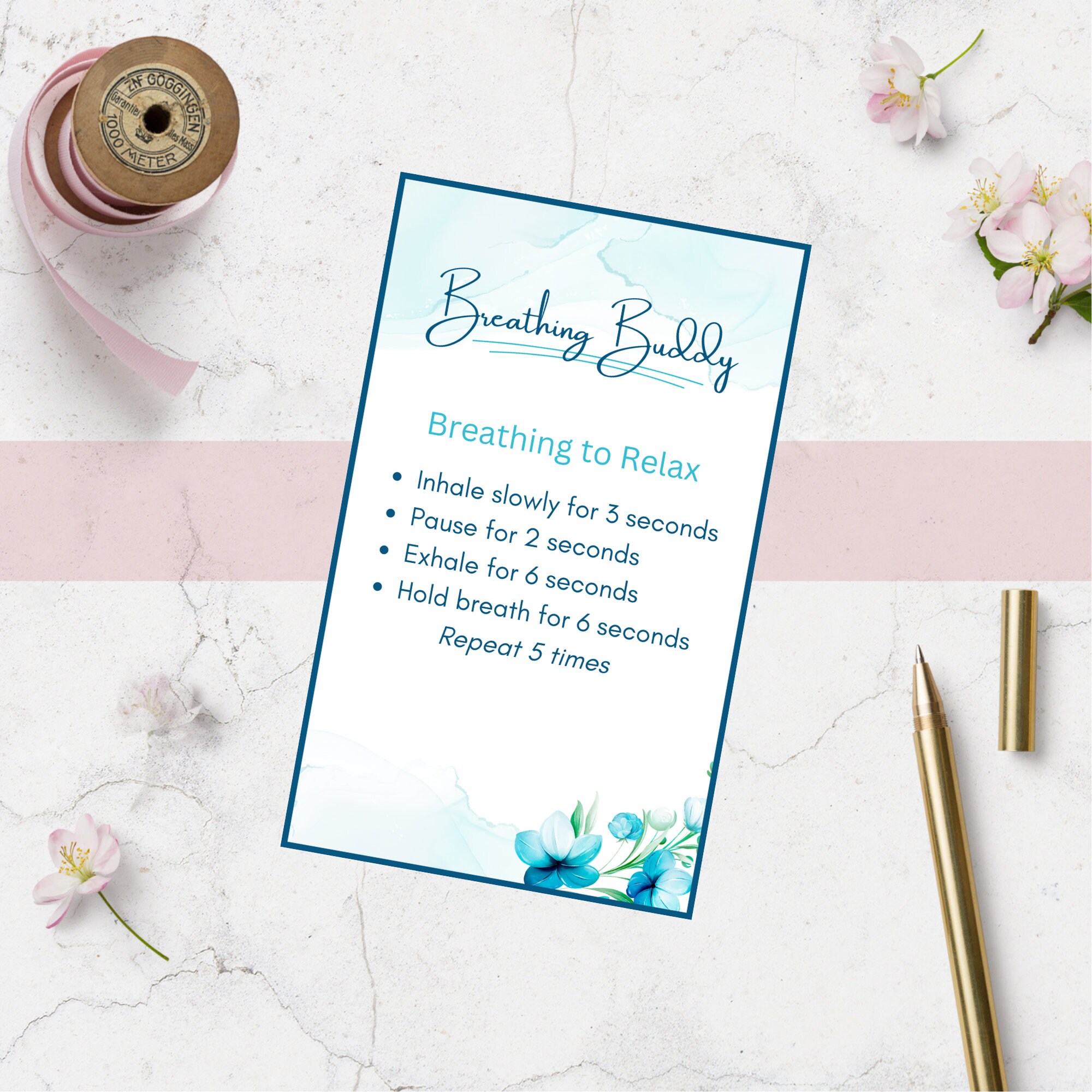 Mindfulness Cards, Breathing Cards, Meditation Cards, Calm Cards ...