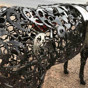 Metal Donkey , Statue , Wildlife Sculptures ,metal Animal Artwork ...