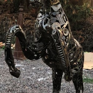 Metal Goat , Statue, , Steel Wildlife Sculptures ,metal Animal ...