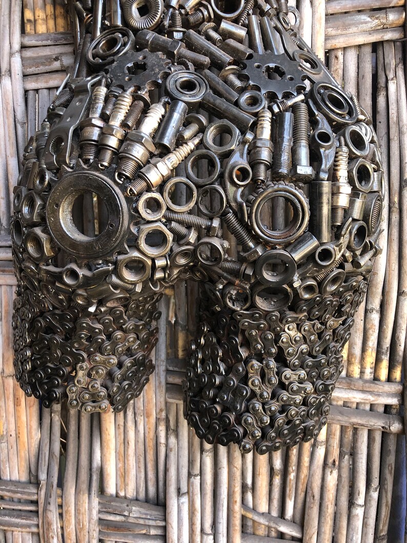 Metal Torso Sculpture Unique Wall Art Handcrafted Decor - Etsy