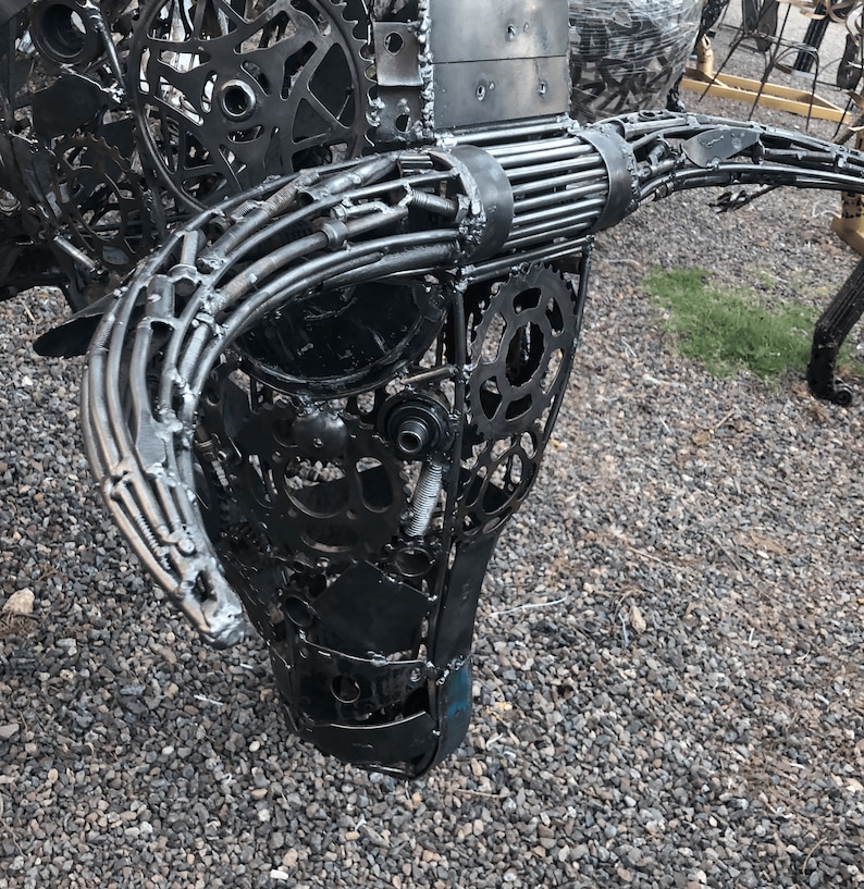 Bull Metal, Statue, , Steel Wildlife Sculptures, Metal Animal ...