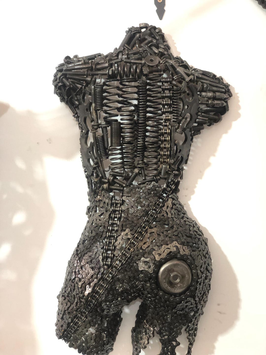 Metal Sculpture | Feminine Torso Wall Decor | Artistic Piece - Etsy