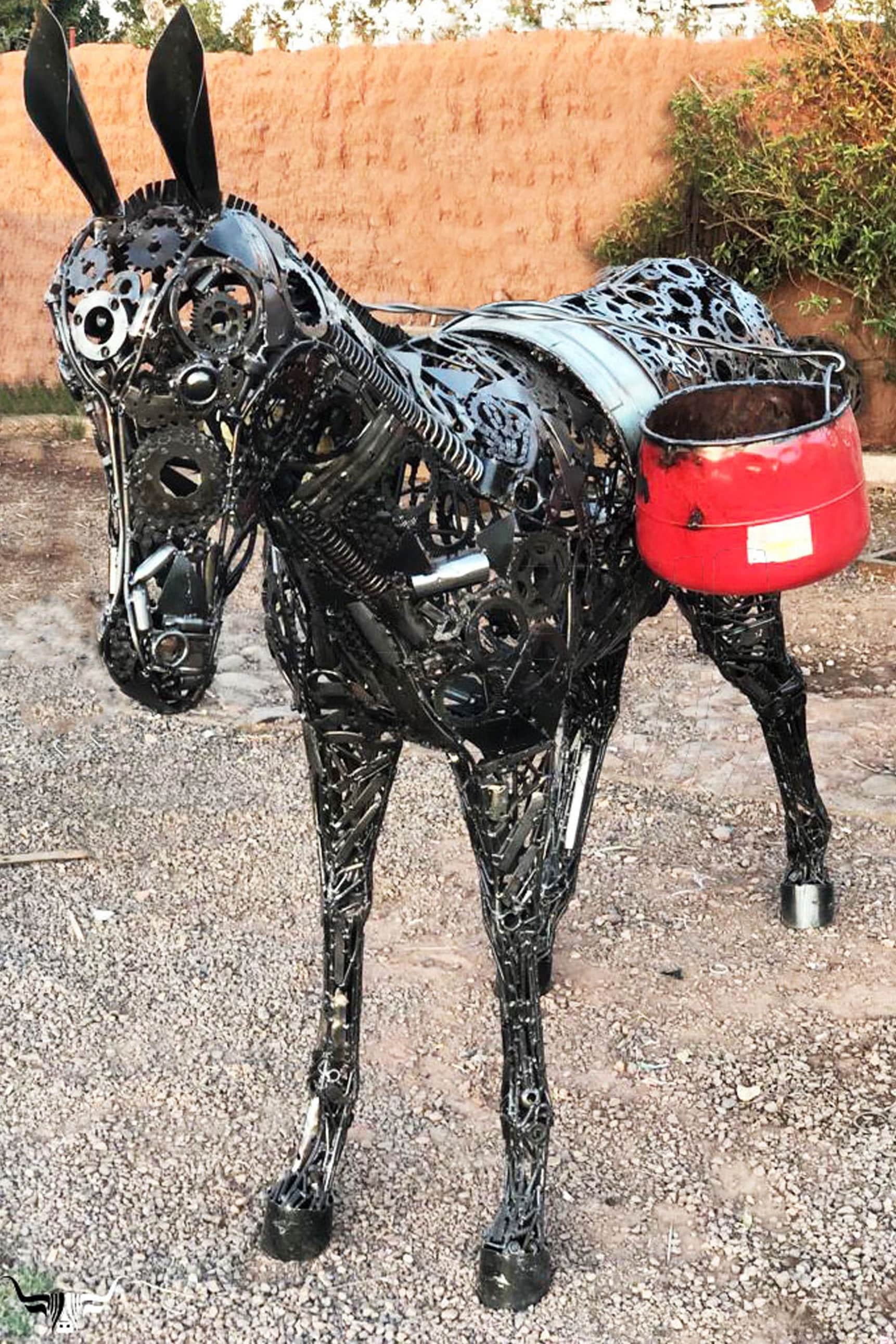 Metal Donkey , Statue , ,steel Wildlife Sculptures ,metal Animal ...
