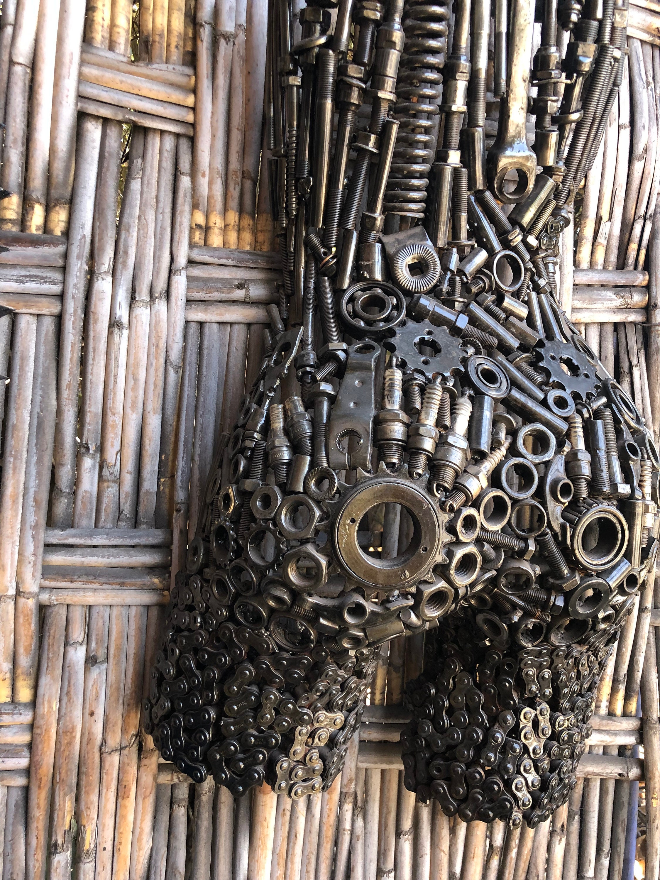 Metal Torso Sculpture Unique Wall Art Handcrafted Decor - Etsy