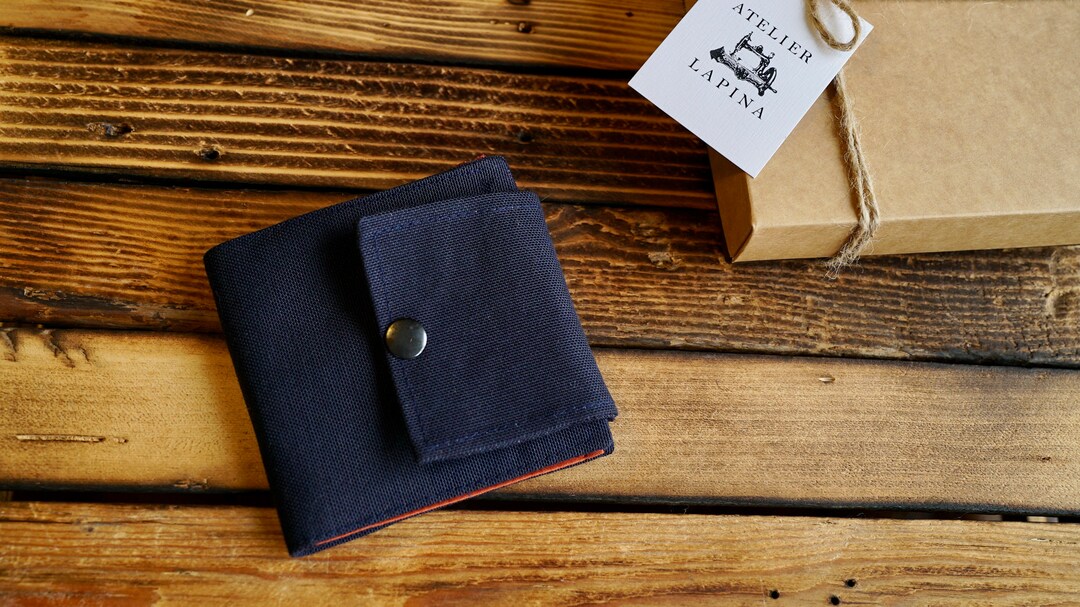 Mazarine Wallet, Handmade Fabric Wallet, Small Wallet, Vegan Wallet ...