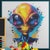 Alien Poster Alien Painting Alien Printable Cosmos Wall Art Space Home ...