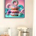 Colorful Donut Print Donut Printable Pastry Patisserie Wall Art Kitchen ...