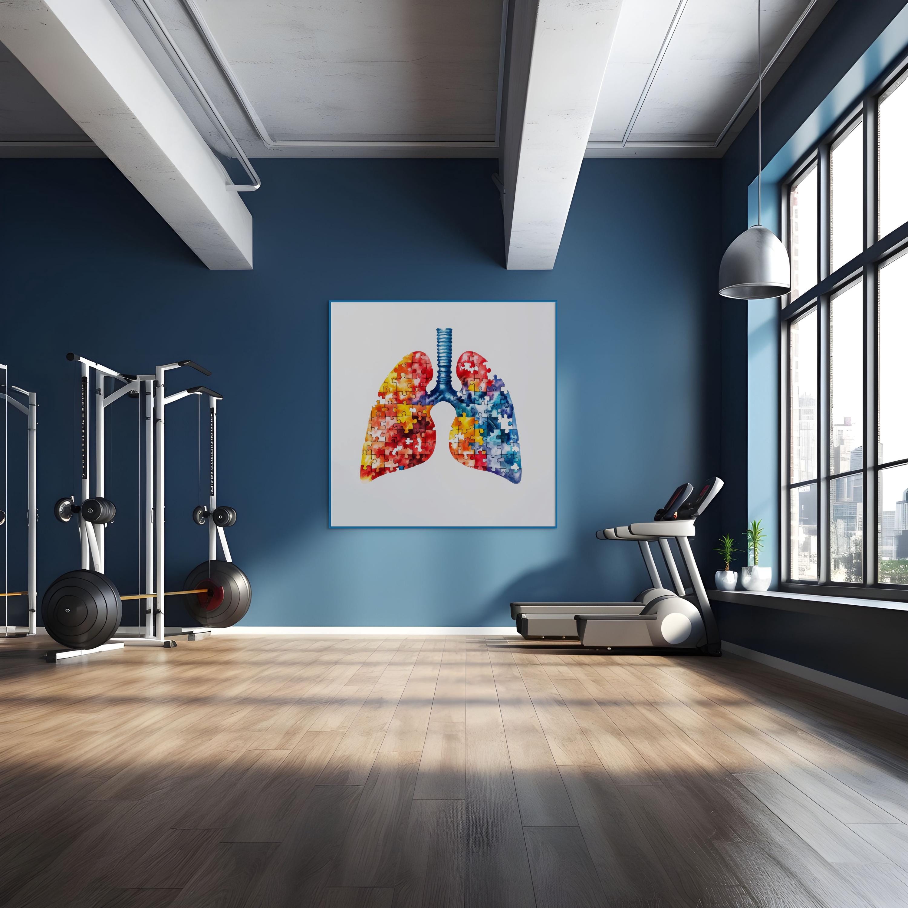 Human Heart Brain Lungs Print Anatomical Printable Anatomic Wall Art ...