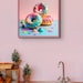Colorful Donut Print Donut Printable Pastry Patisserie Wall Art Kitchen ...