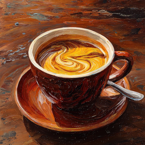 Cafeteria Painting - Etsy