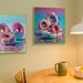 Colorful Donut Print Donut Printable Pastry Patisserie Wall Art Kitchen ...