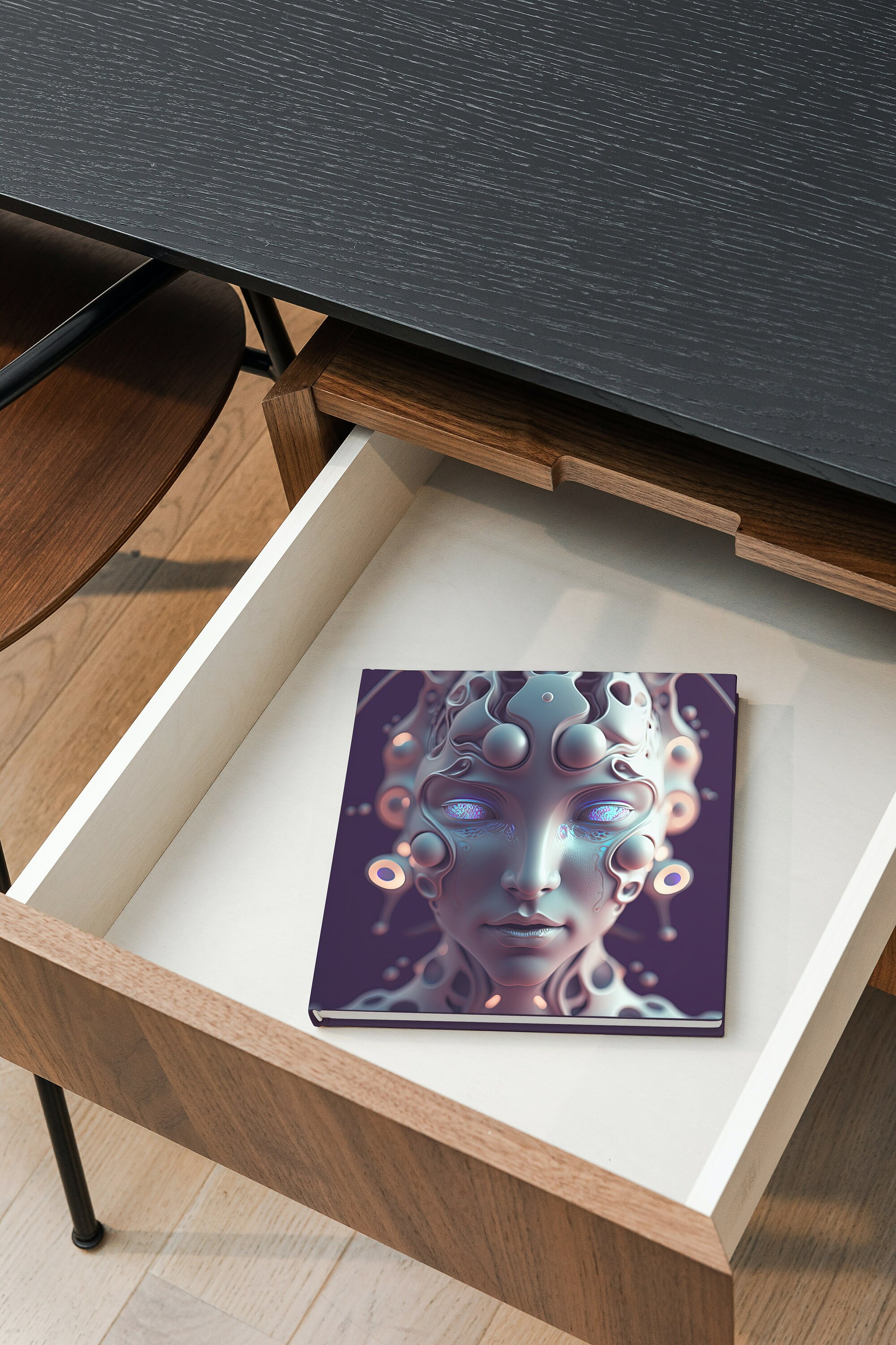 Robot Girl Print Cyborg Girl Cybernetic Poster Futuristic Printable Sci ...