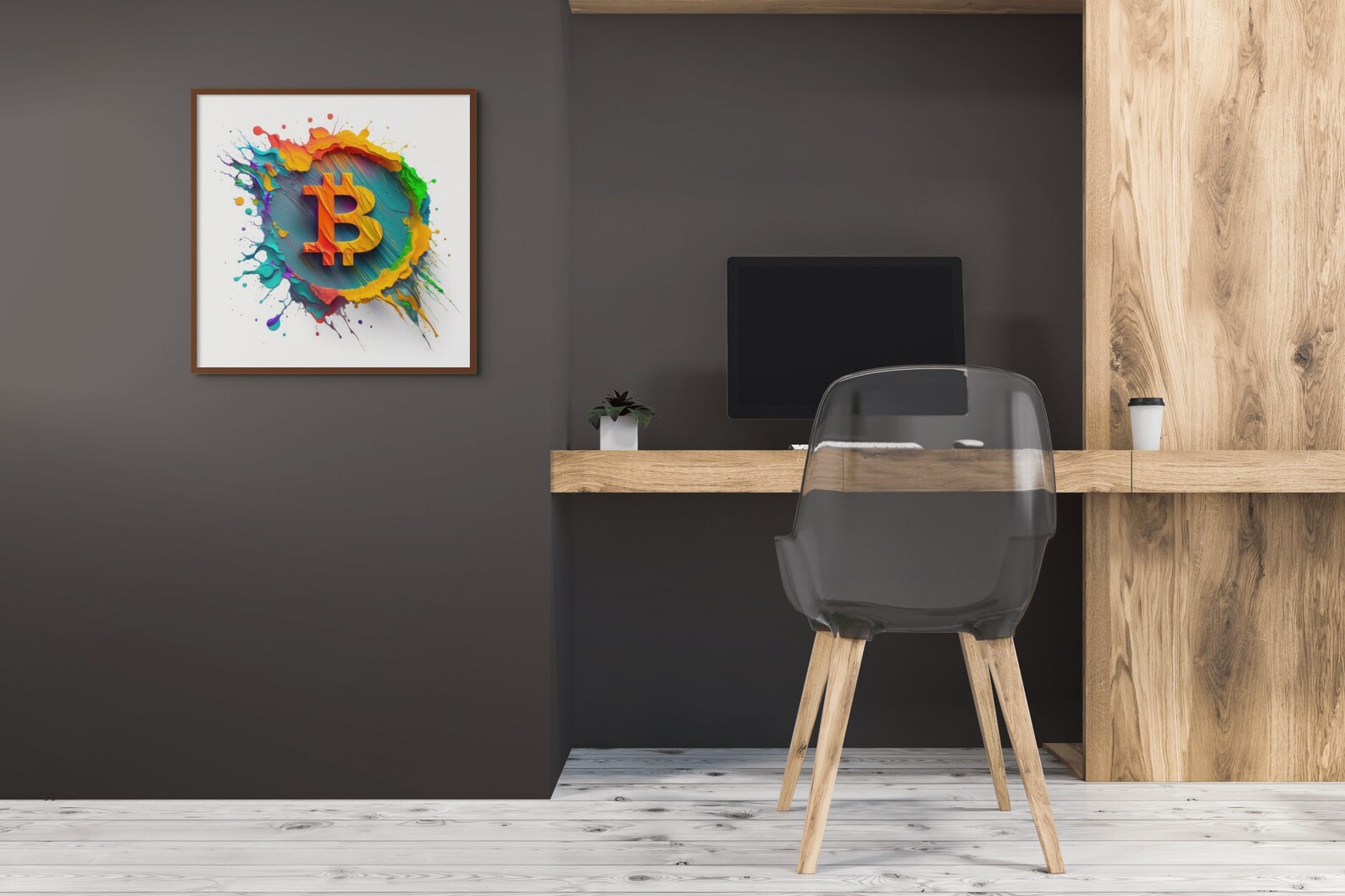 Bitcoin Poster, Bitcoin Logo Print, Crypto Poster, Bitcoin Printable ...