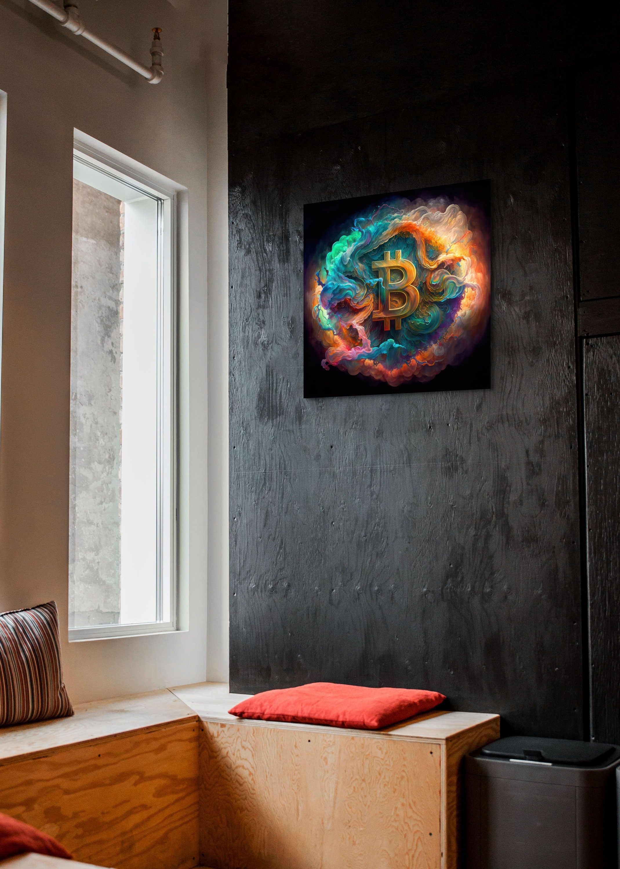 Bitcoin Poster, Bitcoin Logo Print, Crypto Poster, Bitcoin Printable ...