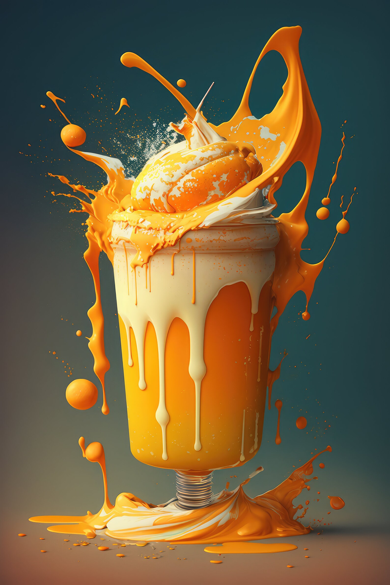 Smoothie Print Smoothie Printable Strawberry Chocolate Banana Orange ...