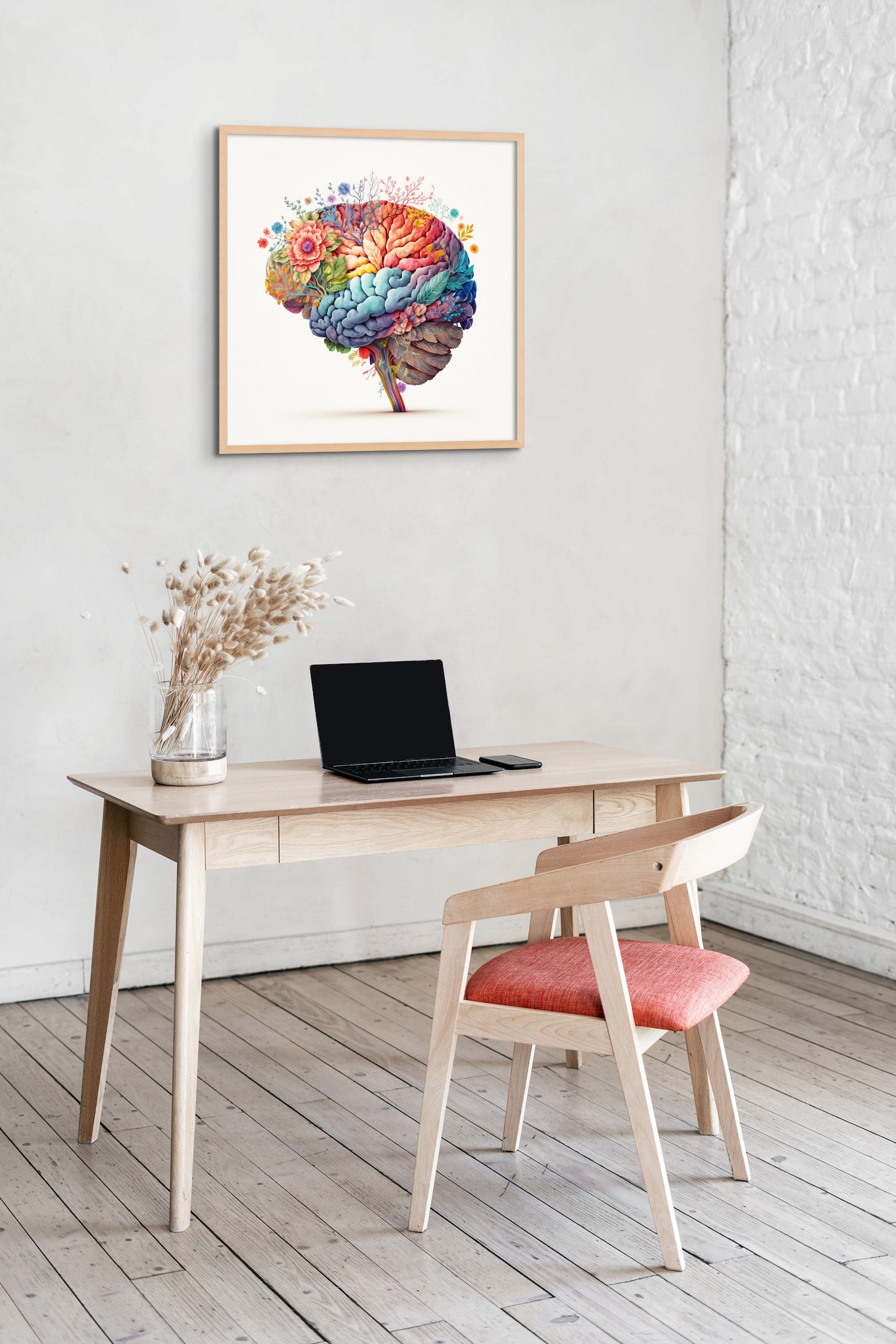 Human Heart Brain Lungs Print Anatomical Printable Anatomic Wall Art ...