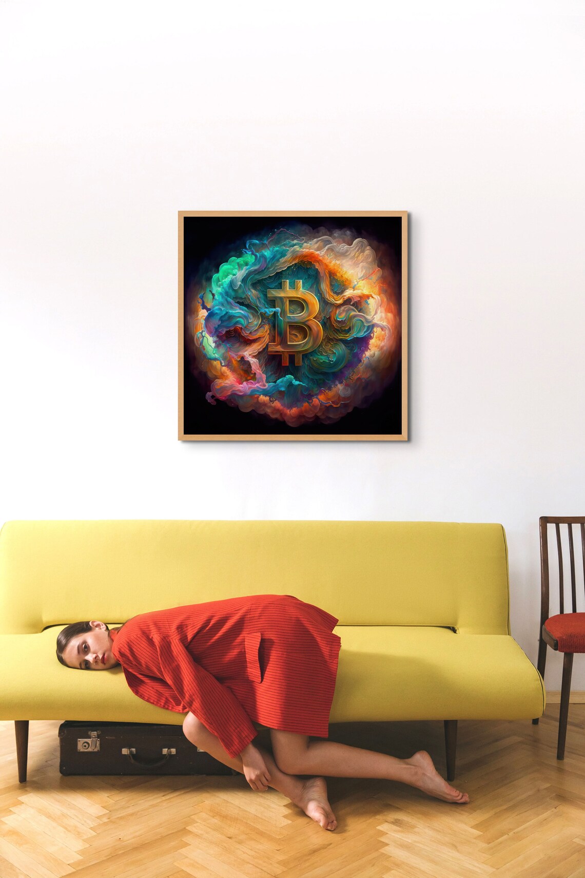 Bitcoin Poster, Bitcoin Logo Print, Crypto Poster, Bitcoin Printable ...