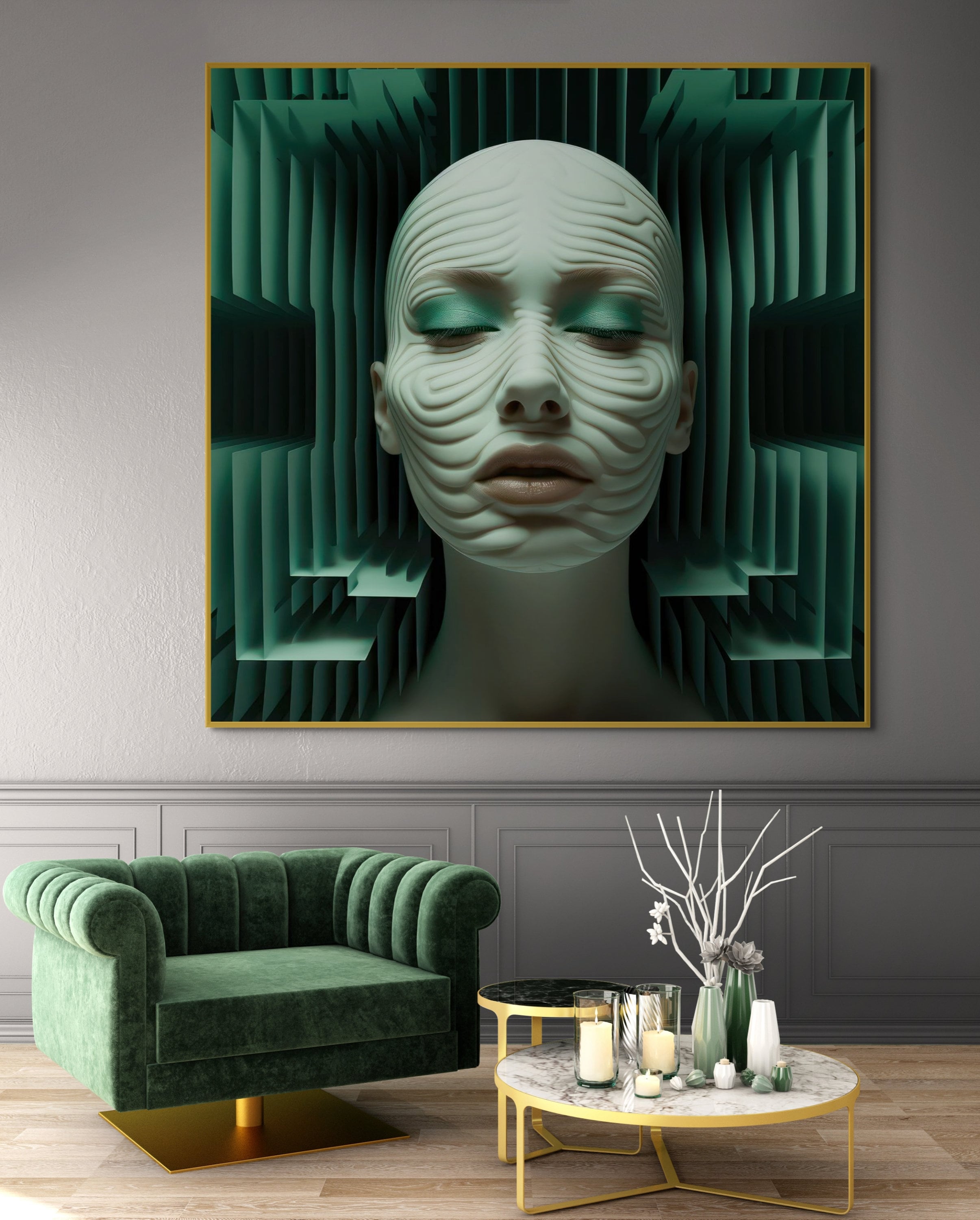 Woman Portrait Woman Face Printable Minimal Print Female Face - Etsy