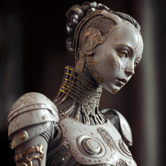 Steampunk Cyborg Female