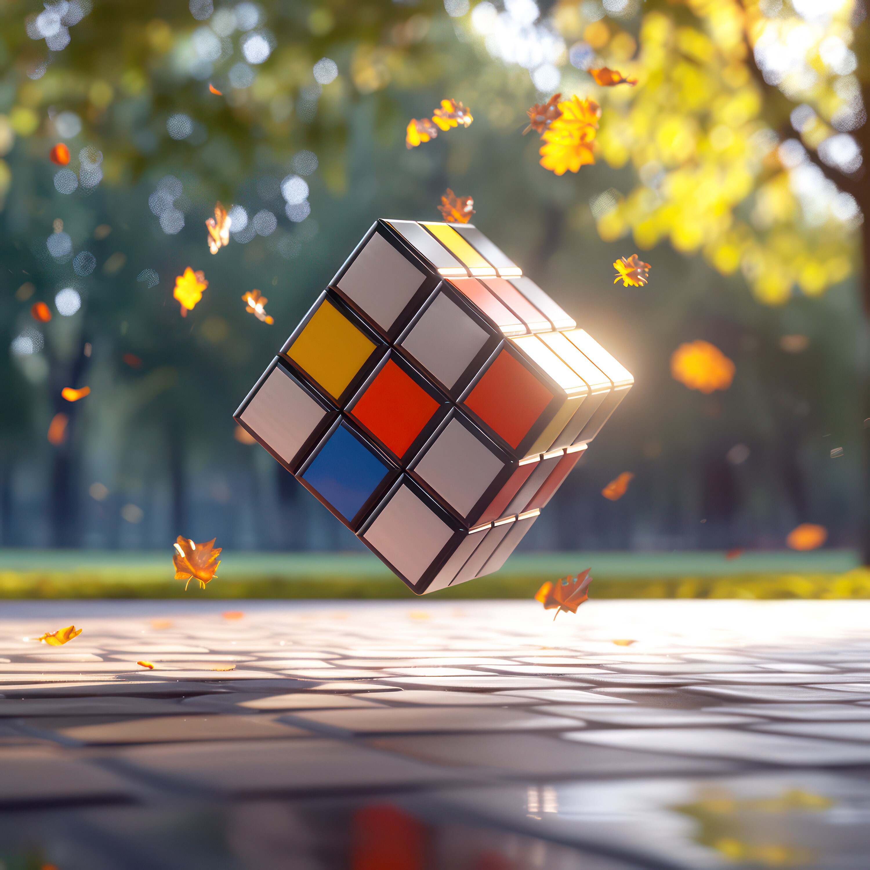 Rubik Cube Printable Rubik Cube Print Colorful Wall Art Download ...