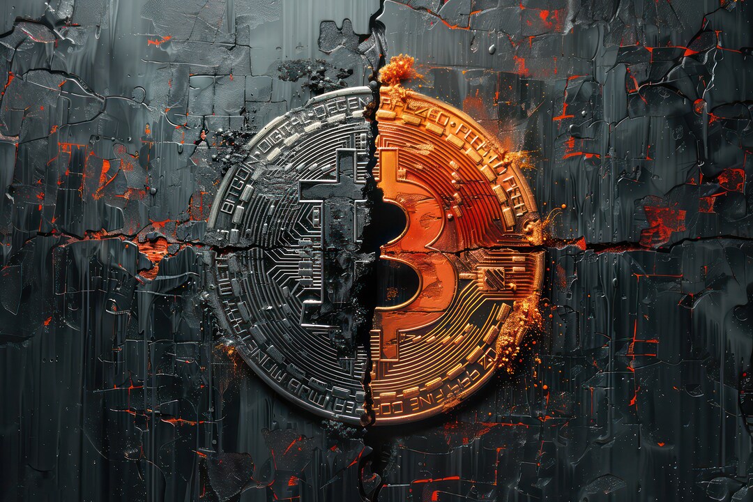 Bitcoin Poster Bitcoin Logo Print Crypto Poster Bitcoin Printable ...
