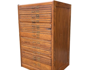 Antique Map Cabinets - Etsy Canada