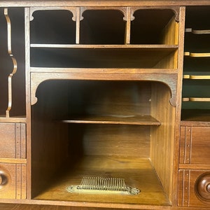 Moore Office Queen Cabinet Desk - Etsy