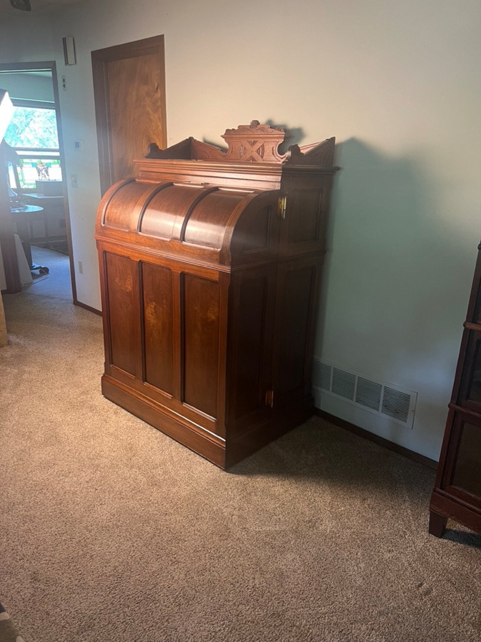 Moore Office Queen Cabinet Desk - Etsy