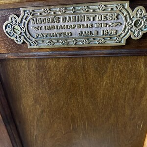 Moore Office Queen Cabinet Desk - Etsy