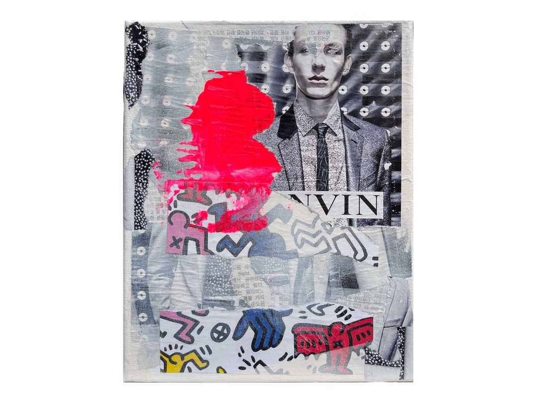 Vin Pink, Original Pop Art - Etsy