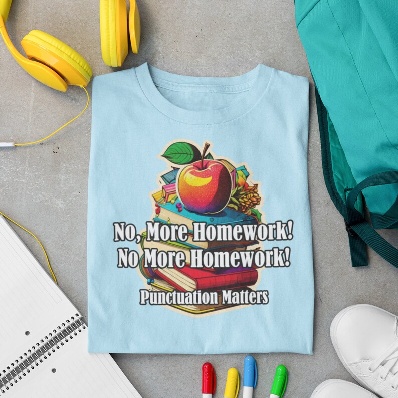 Punctuation Matters Shirt - Etsy