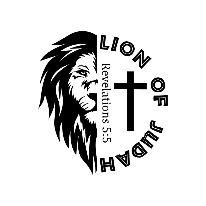 Jesus Lion of Judah SVG Christian Lion Lion of Judah - Etsy