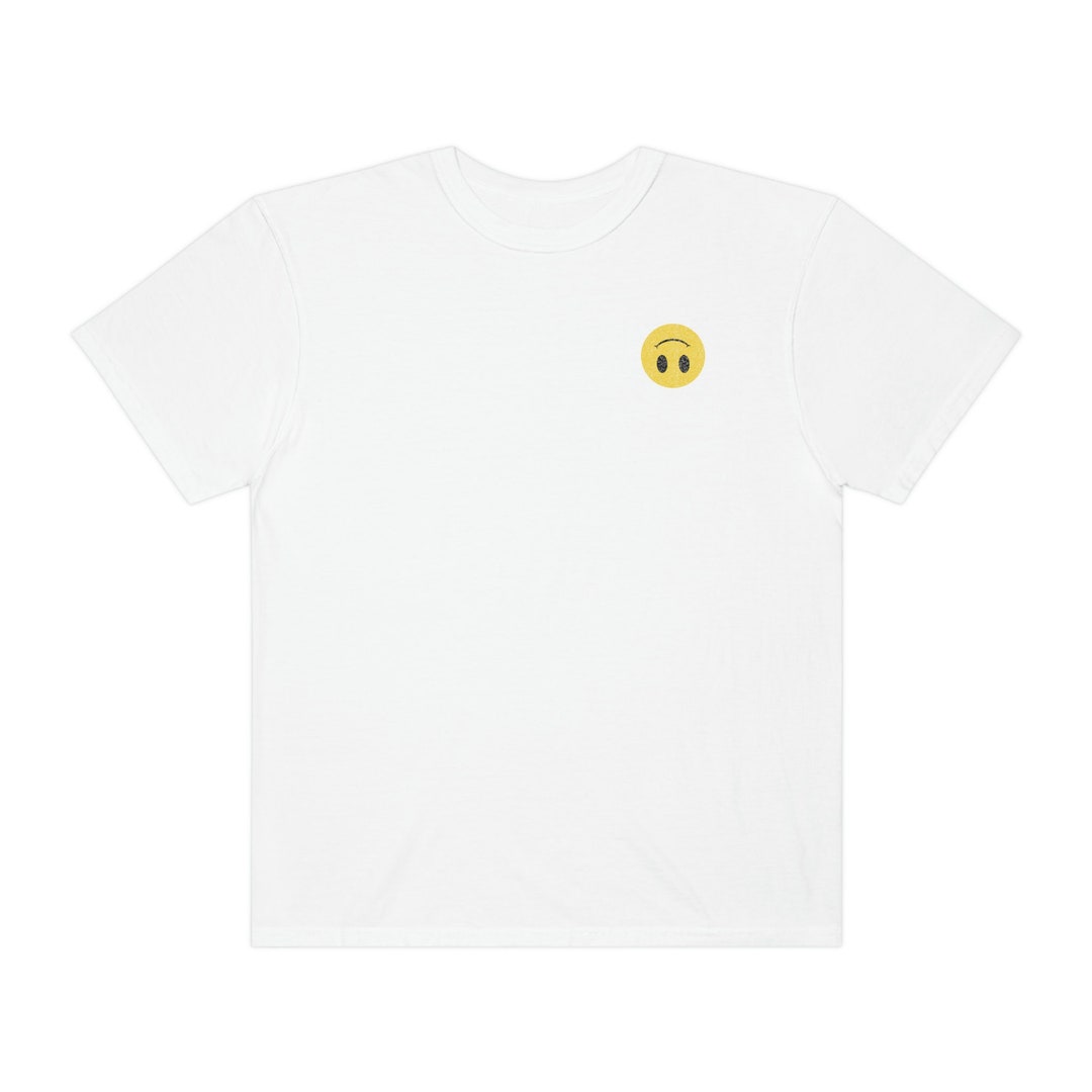 Upside Down Smiley Unisex T shirt Etsy upside-down-smiley-unisex-t-shirt-etsy