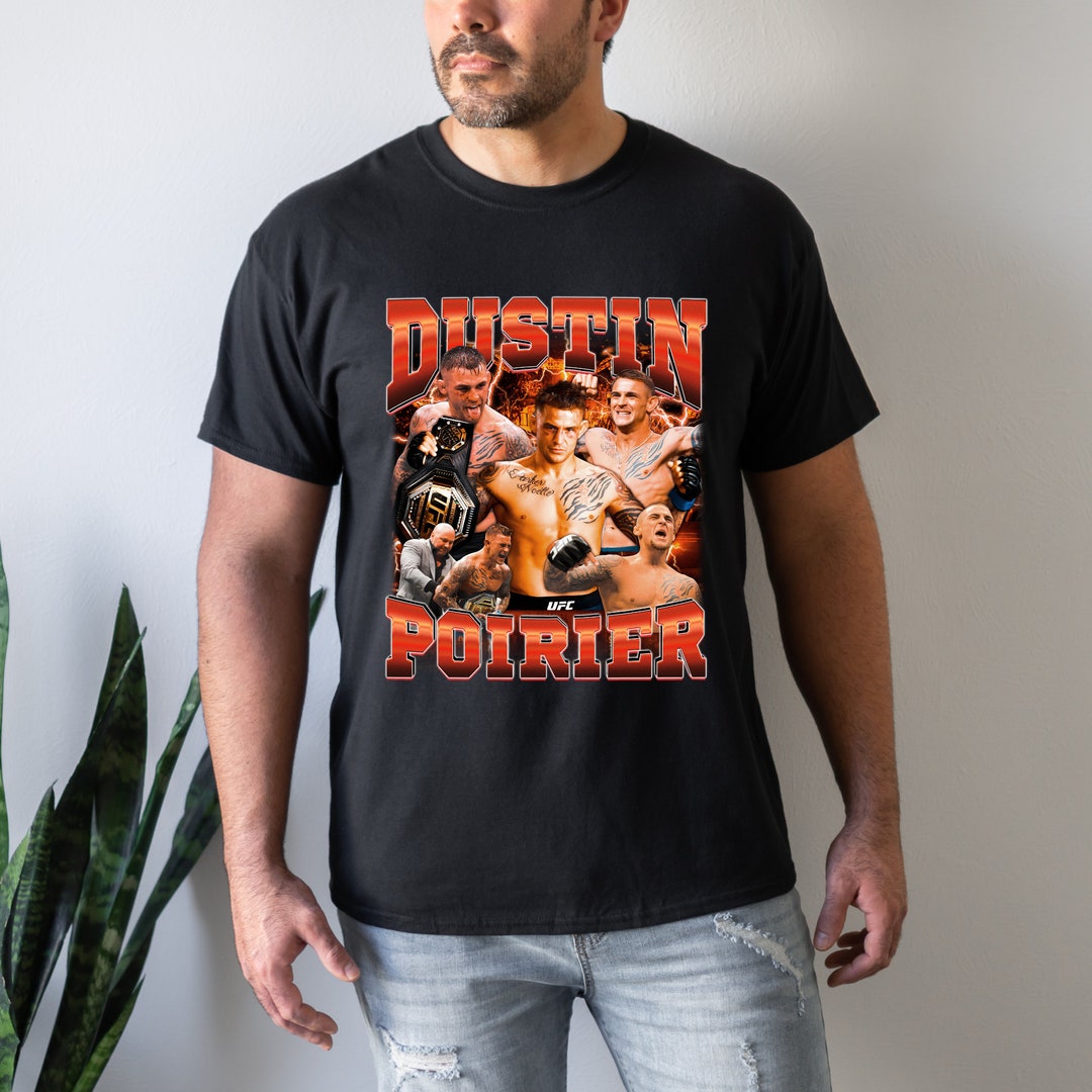Dustin Poirier T-shirt Shirt Sweatshirt Vintage Graphic Tee Fighter ...