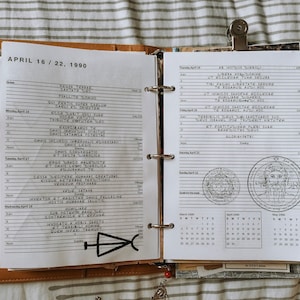 John Winchester Journal Pages "regna Terrae" - 20 Years Supernatural ...