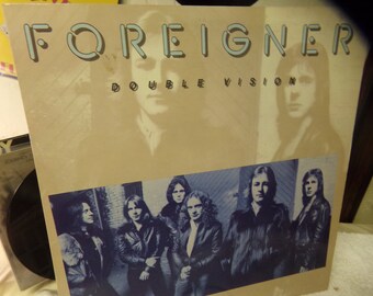 Original '78 FOREIGNER Double Vision Atlantic Records Vintage US Vinyl Press Lp Near MINT ...