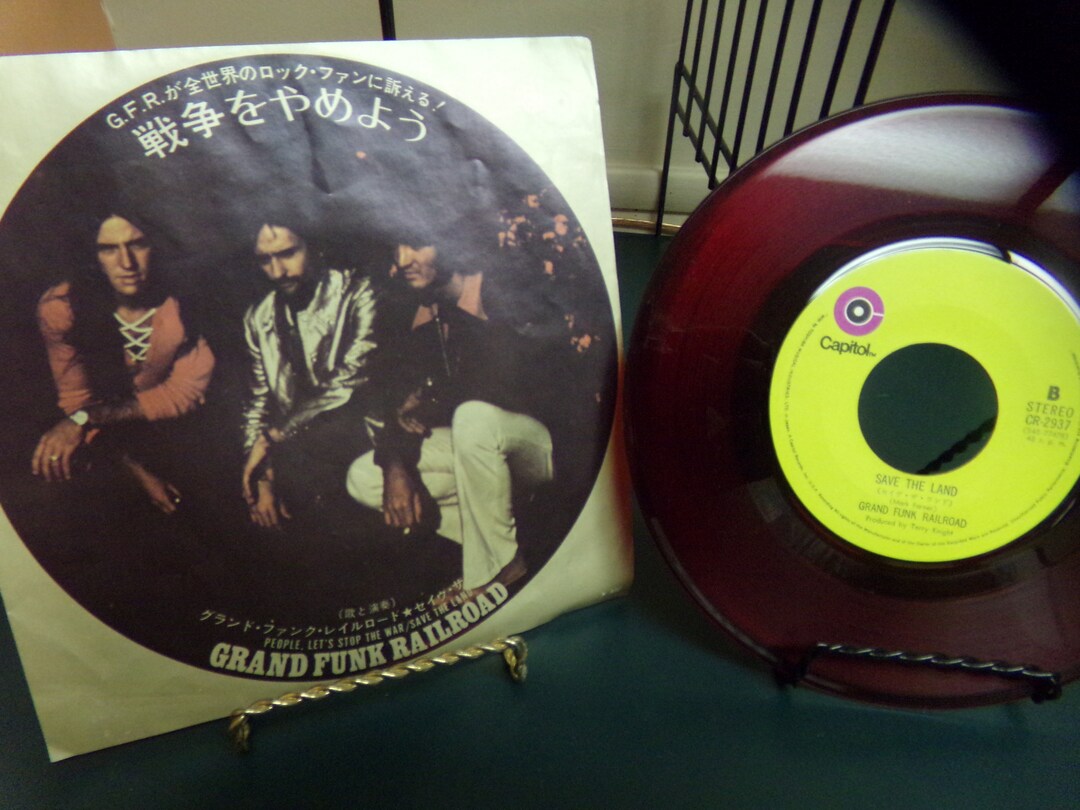 Grand Funk Railroad / People Let's Stop the War / Import / 45rpm - Etsy