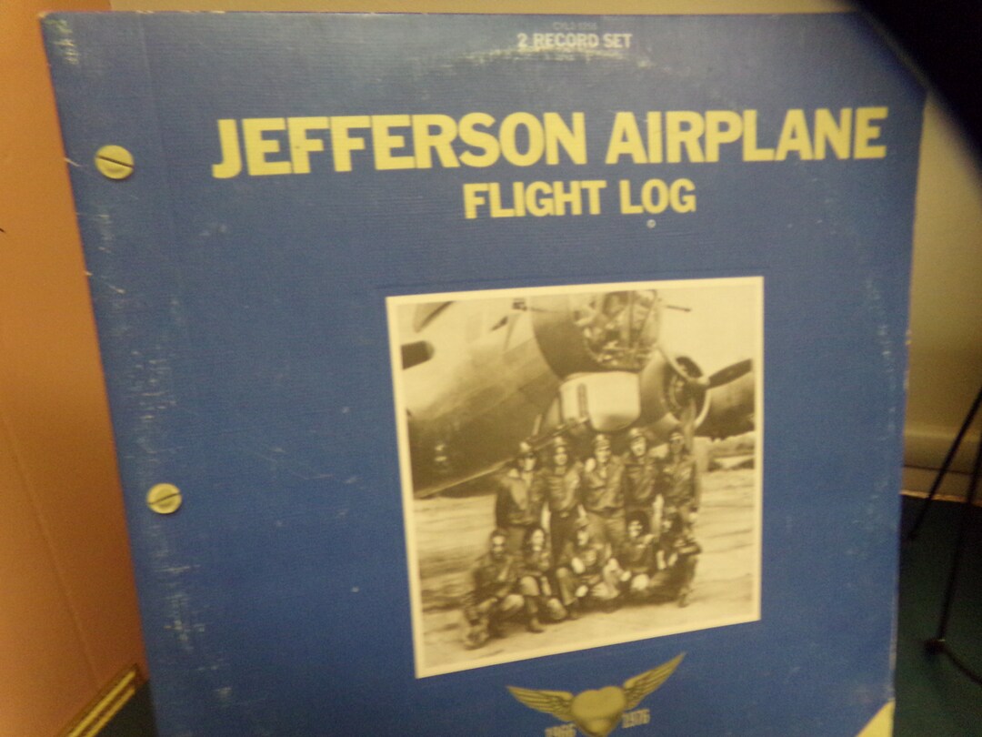 Jefferson Airplane / Flight Log / With Original Booklet / Fabulous Copy ...