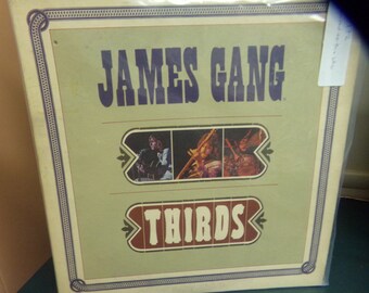 Vintage 1972 Vinyl Record Album by James Gang Titled Straight Shooter ...
