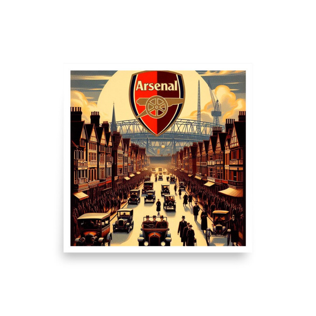 Arsenal FC Art Print - Etsy