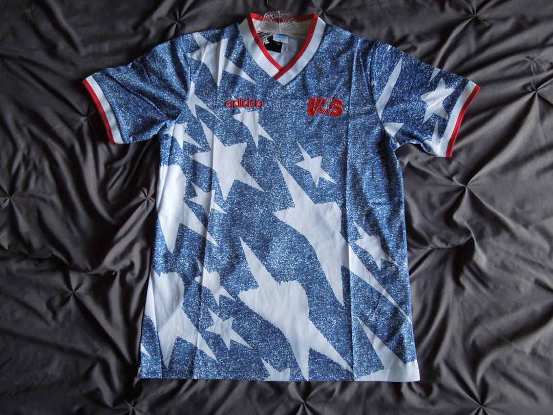 USA 1994 World Cup Jersey, Adidas - Etsy